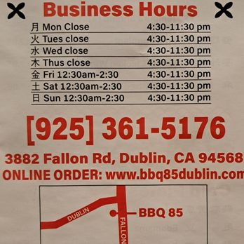 BBQ 85 - Updated April 2024 - 237 Photos & 76 Reviews - 3882 Fallon Rd, Dublin, California ...