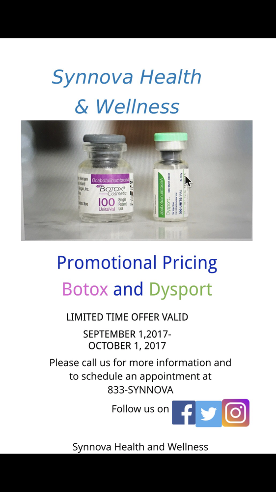 SYNNOVA HEALTH & WELLNESS - Updated October 2025 - 9870 Rea Rd ...