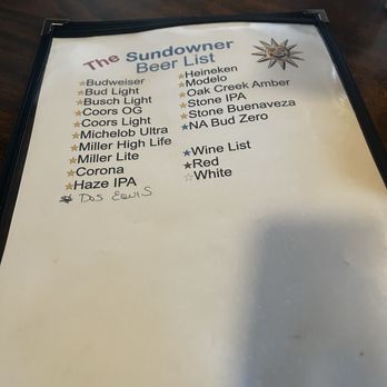 SUNDOWNER BAR & GRILL - Updated August 2025 - 115 Photos & 280 Reviews ...