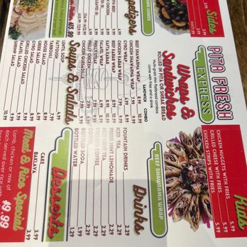 PITA FRESH EXPRESS - Updated June 2024 - 105 Photos & 48 Reviews - 1935 ...