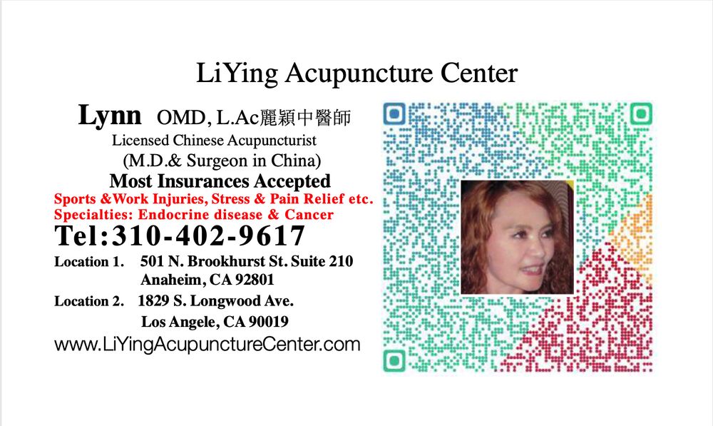 LIYING ACUPUNCTURE CENTER - Updated October 2025 - 501 N Brookhurst St ...