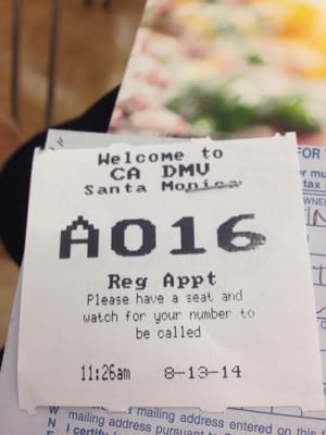 DEPARTMENT OF MOTOR VEHICLES DMV - SANTA MONICA - Updated March 2025 ...