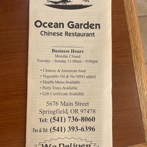 OCEAN GARDEN - 28 Photos & 94 Reviews - Chinese - 5676 Main St ...