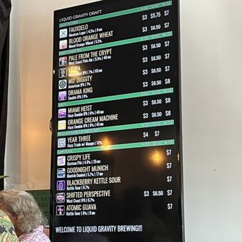 LIQUID GRAVITY BREWING - Updated October 2025 - 108 Photos & 83 Reviews ...