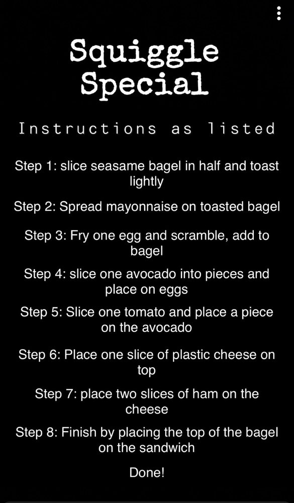 SQUIGGLES RECIPES - Updated May 2024 - Butte, Montana - Do-It-Yourself ...