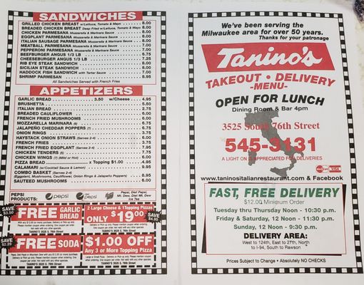 TANINO’S ITALIAN & AMER RESTAURANT - Updated September 2024 - 32 Photos ...
