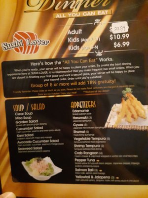 SUSHI LOVER - Updated June 2024 - 42 Photos & 45 Reviews - 527 W ...