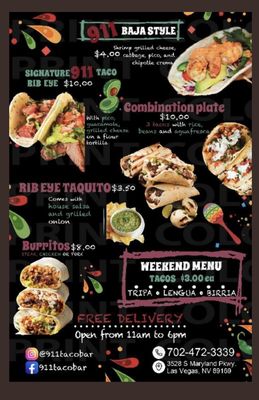 911 TACO BAR - Updated February 2025 - 65 Photos & 156 Reviews - Las ...