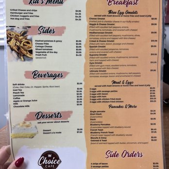 CHOICE CAFE - Updated August 2025 - 55 Photos & 26 Reviews - 5205 S ...