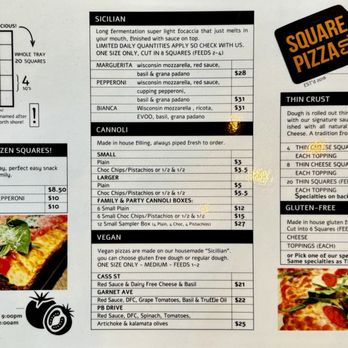SQUARE PIZZA - Updated 05/2025 - 895 Photos & 760 Reviews - 4508 Cass ...