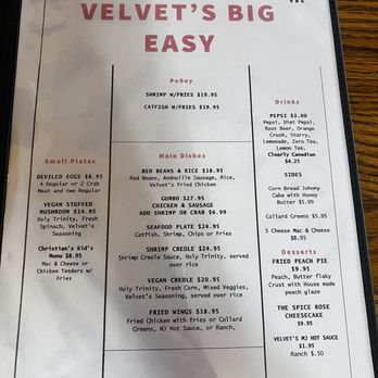 VELVET’S BIG EASY - Updated June 2025 - 43 Photos & 17 Reviews - 124 ...