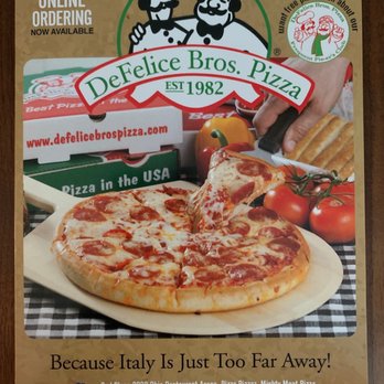 DEFELICE BROS PIZZA - Updated December 2025 - 24 Reviews - 1976 ...