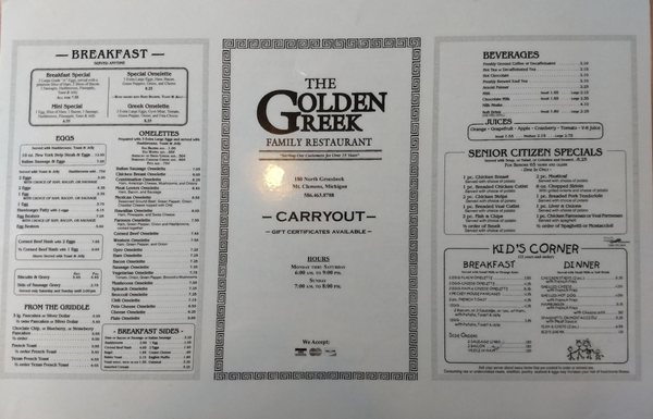 GOLDEN GREEK - Updated August 2025 - 47 Photos & 68 Reviews - 180 N ...