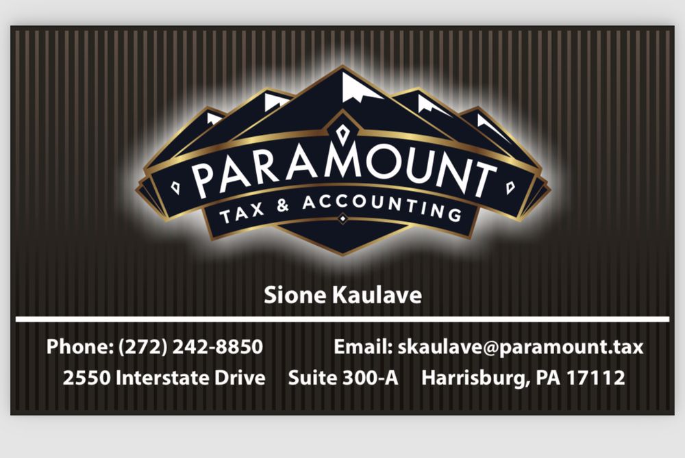PARAMOUNT TAX & ACCOUNTING HARRISBURG - Updated September 2024 ...