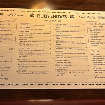 RUBY CHOW’S - Updated December 2024 - 1038 Photos & 380 Reviews - 620 ...