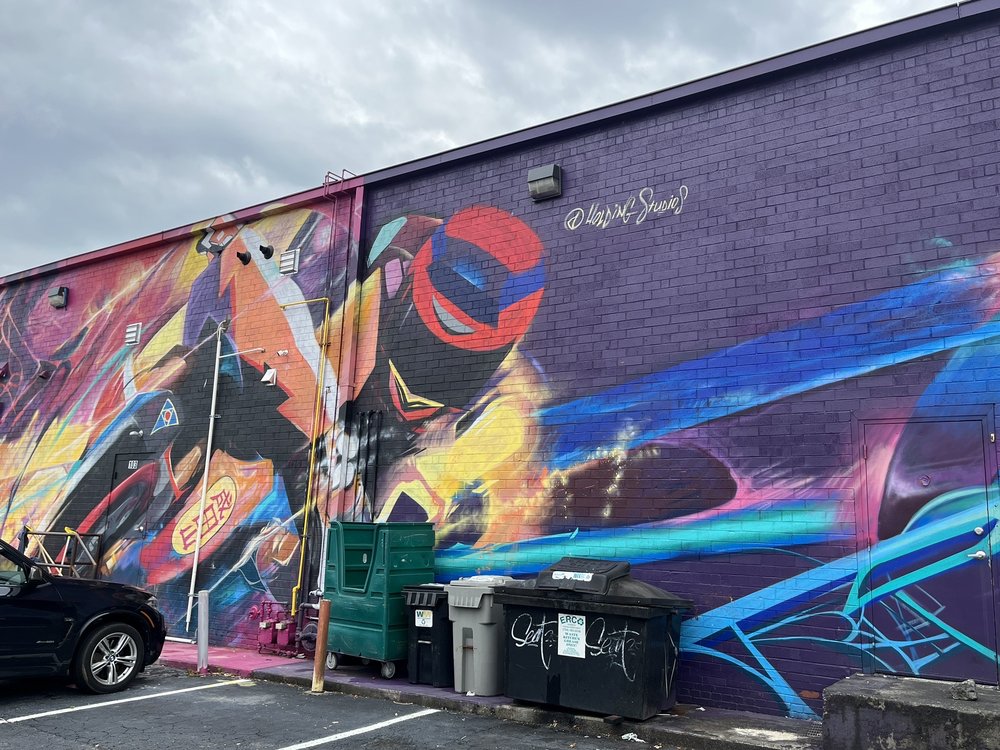 ABSTRACT MOTORCYCLE MURAL - Updated January 2025 - 1500 Mill St ...