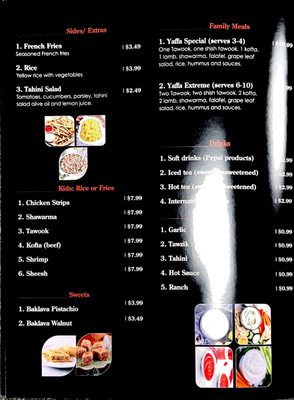 YAFFA GRILL - 98 Finley Dr, Georgetown, Kentucky - Mediterranean ...