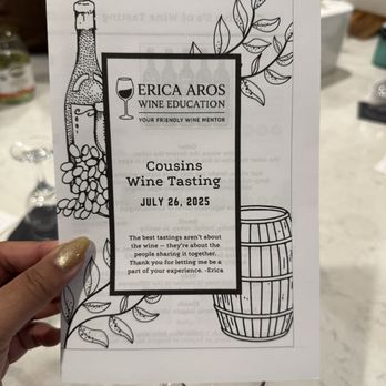 ERICA AROS WINE EDUCATION - Updated September 2025 - 13 Photos - Chula ...
