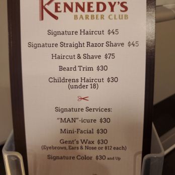 KENNEDY’S ALL-AMERICAN BARBER CLUB - Updated December 2025 - 58 Photos ...