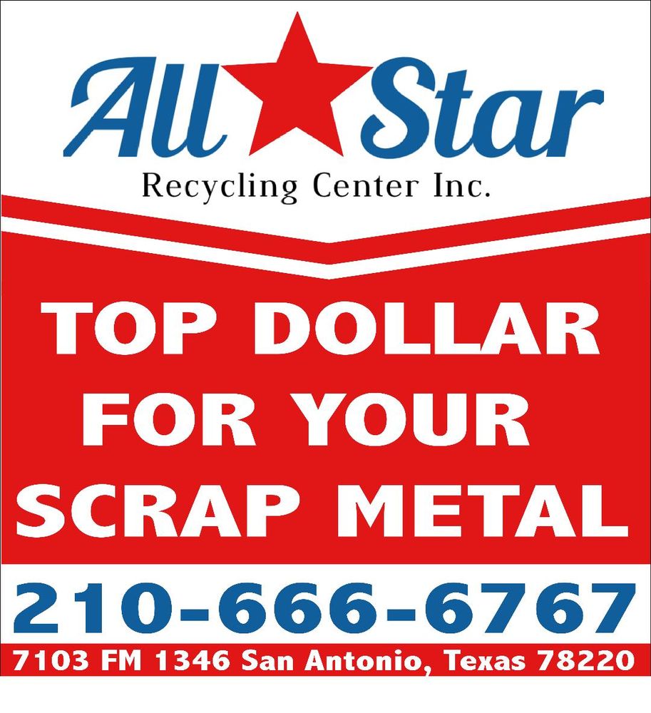 ALL STAR RECYCLING CENTER - Updated January 2026 - 7103 Fm 1346, San ...