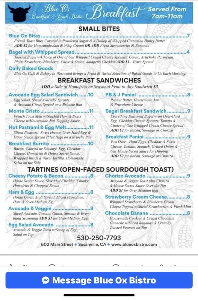 Blue Ox Bistro and Chocolates, Susanville | Roadtrippers