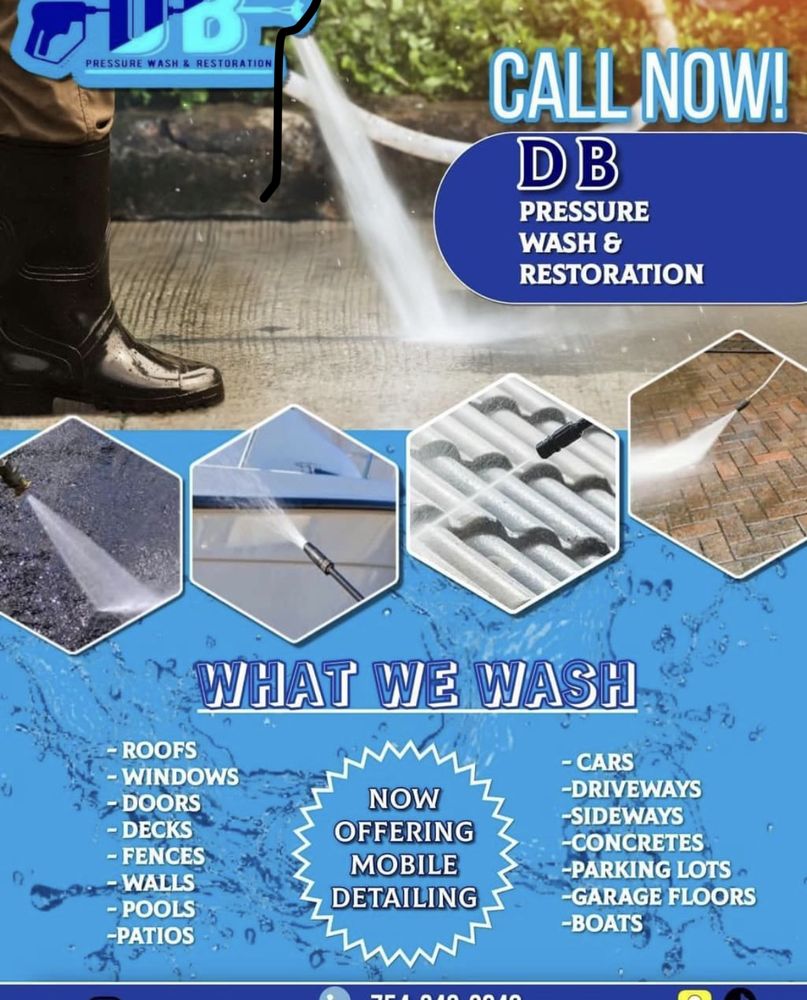 DB PRESSURE WASH AND RESTORATION - Updated December 2025 - Request a ...