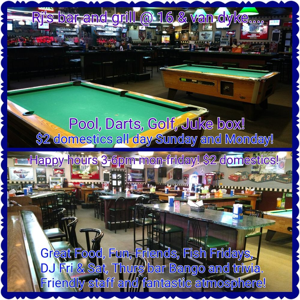 RJ’S BAR & GRILL - Updated June 2025 - 22 Reviews - 37125 Van Dyke Ave ...