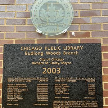 BUDLONG WOODS BRANCH - CHICAGO PUBLIC LIBRARY - Updated September 2025 ...
