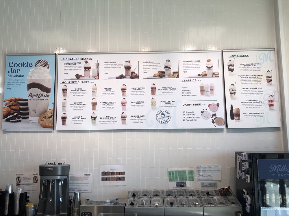 MILKSHAKE FACTORY GRAPEVINE STATION - Updated April 2025 - 18 Photos ...