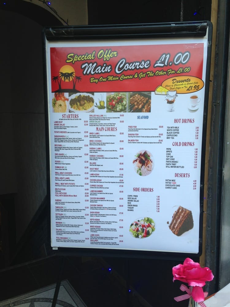 MIDDLE EASTERN - Updated March 2024 - 70 Bold Street, Liverpool ...