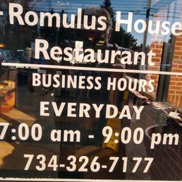ROMULUS HOUSE RESTAURANT - Updated April 2025 - 138 Photos & 101 ...