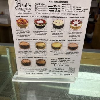 HENK’S EUROPEAN DELI & BLACK FOREST BAKERY - Updated January 2026 - 490 ...