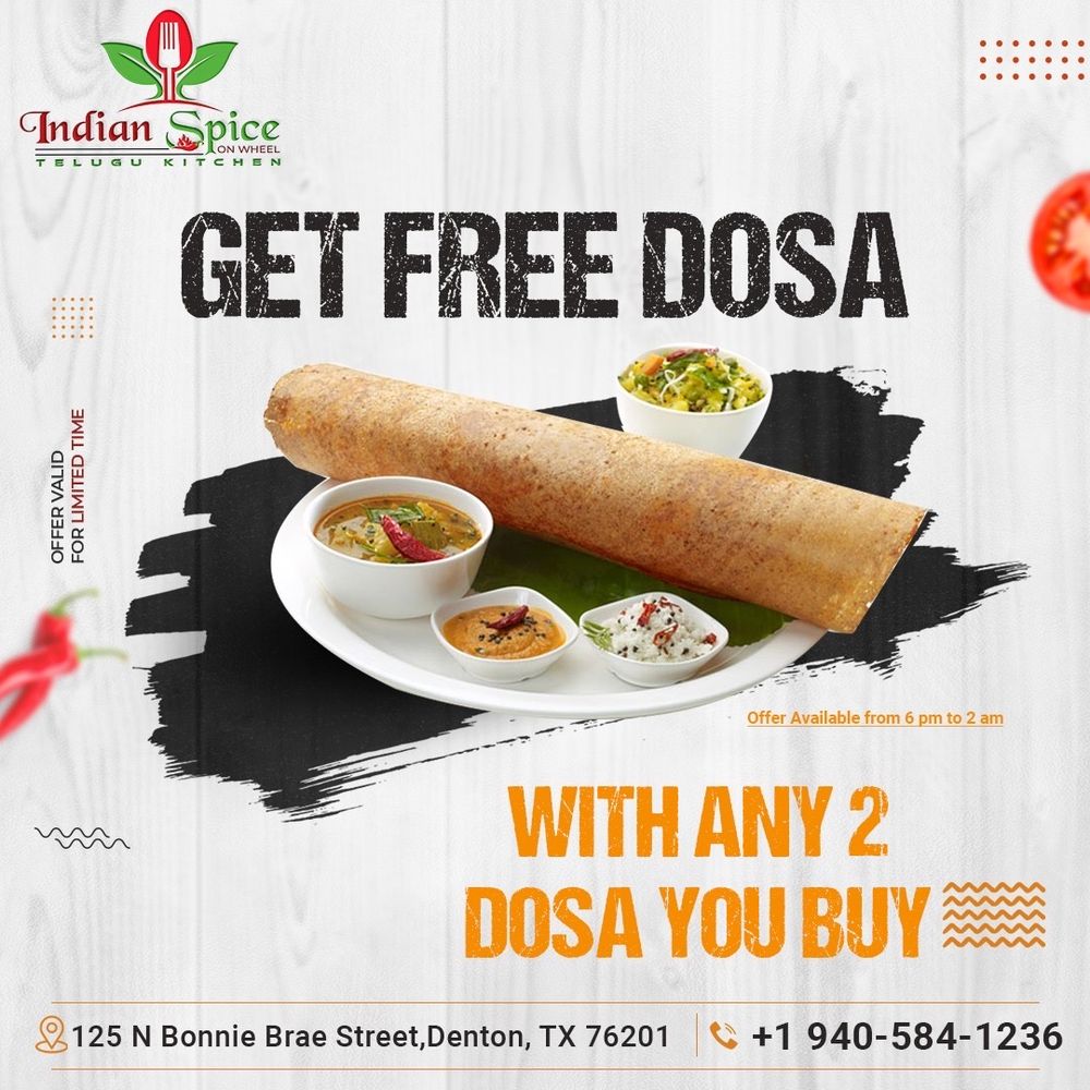 INDIAN SPICE ON WHEEL DENTON - Updated June 2025 - 125 N Bonnie Brae St ...