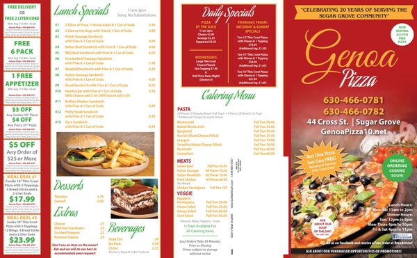 GENOA PIZZA - Updated December 2025 - 19 Photos & 48 Reviews - 44 Cross ...