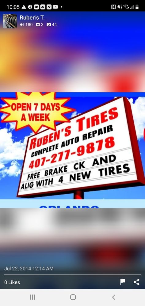 RUBENS TIRES - Updated January 2026 - 114 Photos & 58 Reviews - 895 S ...