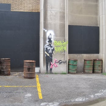 BANKSY - GUARD WITH BALLOON DOG - Updated January 2026 - 11 Photos - 80 ...