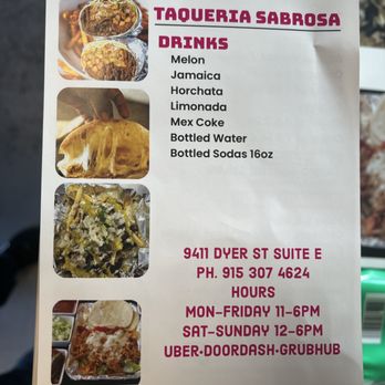 TAQUERIA SABROSA - Updated December 2025 - 27 Photos - 9411 Dyer, El ...