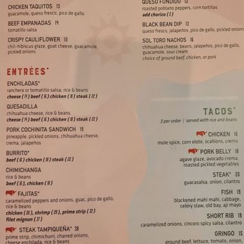 SOL TORO RESTAURANT - Updated February 2025 - 561 Photos & 485 Reviews ...