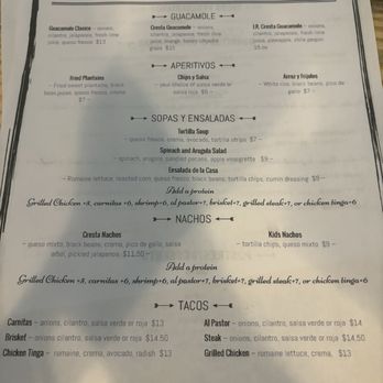 TAQUERIA CRESTA - Updated December 2025 - 72 Photos & 22 Reviews - 3743 ...