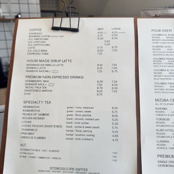 STEREOSCOPE COFFEE COMPANY - Updated September 2025 - 1662 Photos ...