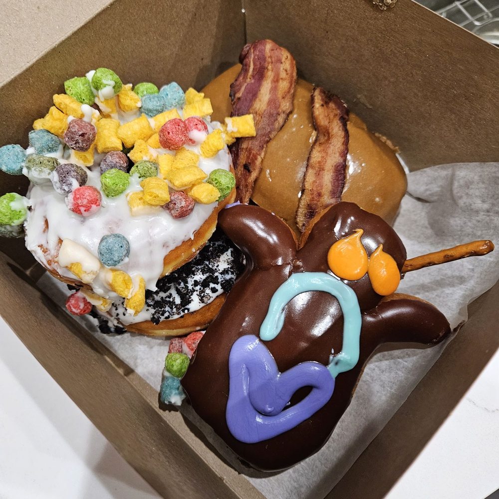Rainbow Voodoo Donuts