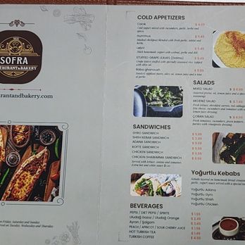 SOFRA RESTAURANT AND BAKERY - Updated December 2025 - 199 Photos & 47 ...