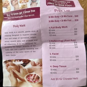 HEALTHY FOOT SPA - Updated January 2026 - 12 Reviews - 134 Mott St ...