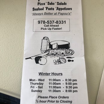 PAPOUS PIZZAS - Updated August 2025 - 18 Photos & 29 Reviews - 285 ...