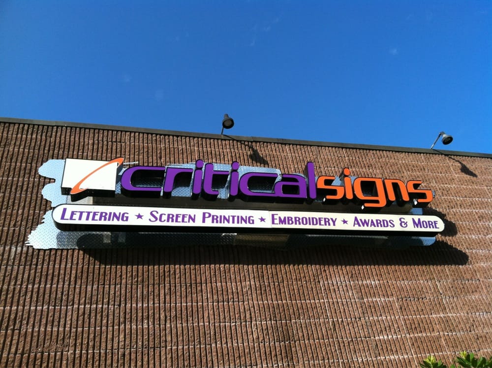 CRITICAL SIGNS & GRAPHICS - Updated December 2025 - 18 Photos - 1068 ...