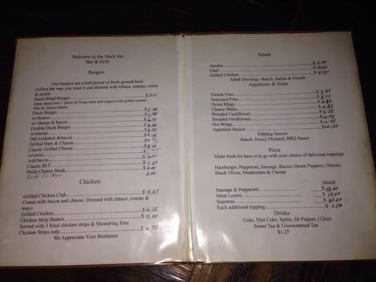 THE DUCK INN BAR & GRILL - Updated December 2025 - 26 Reviews - 5594 ...