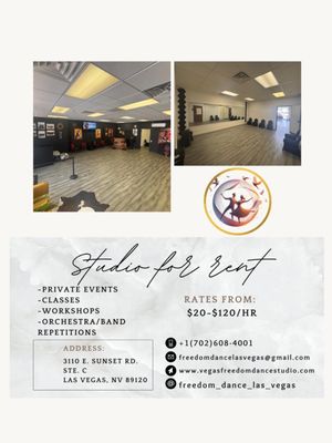 FREEDOM DANCE STUDIO - Updated September 2025 - 3110 E Sunset Rd, Las ...