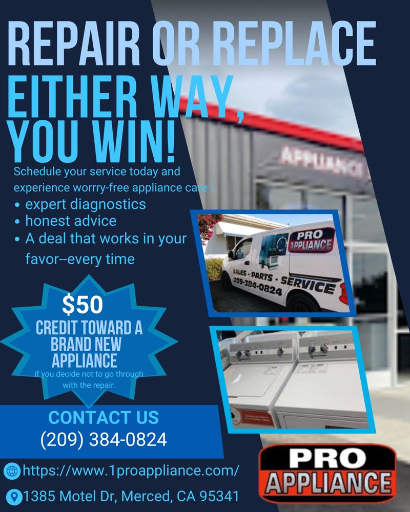 PRO APPLIANCE - Updated December 2025 - 22 Photos & 77 Reviews - 1385 ...