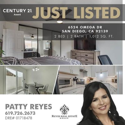 PATTY REYES - REYES REAL ESTATE GROUP - Updated January 2025 - 860 Kuhn ...