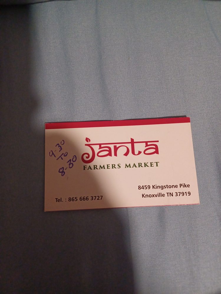 JANTA FARMERS MARKET - Updated July 2025 - 8459 Kingston Pike ...